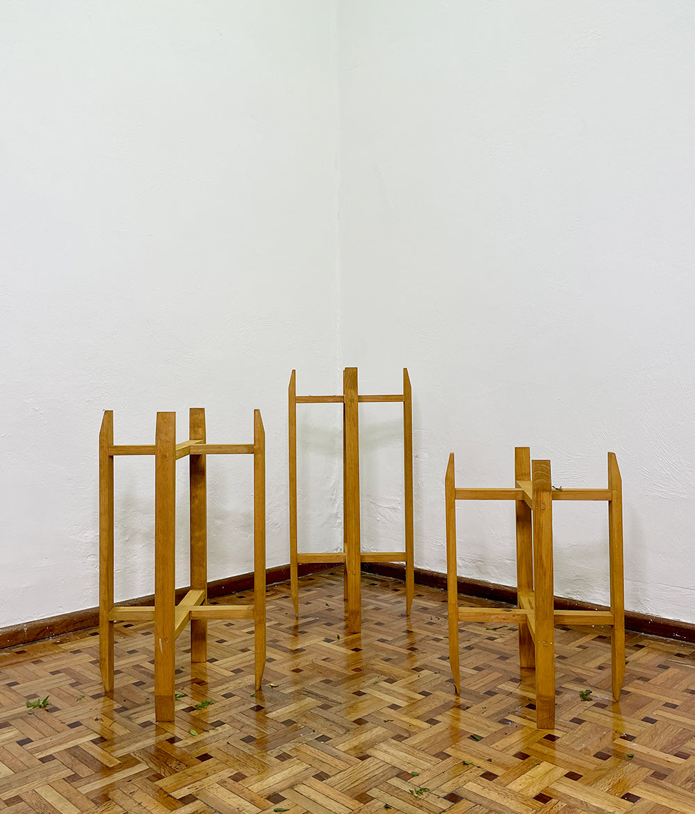 Bases de madera para macetas – PLANTITAMX